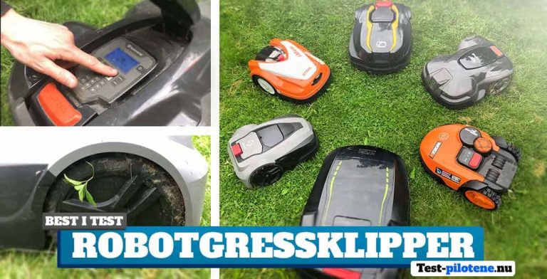 TEST Robotgressklipper 2023: 7 BESTE akkurat nå - Test-pilotene